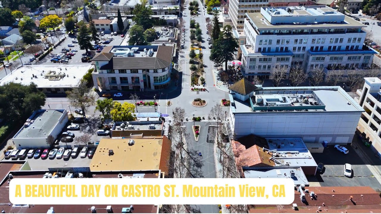 A Beautiful Day on Castro St. Mountain View - YouTube