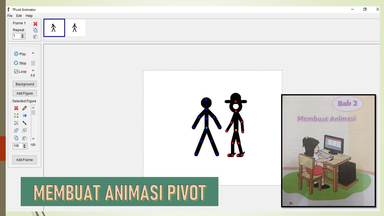 MEMBUAT ANIMASI PIVOT DAN MENYIMPAN KE GIF DAN VIDEO | MATERI TIK KELAS ...