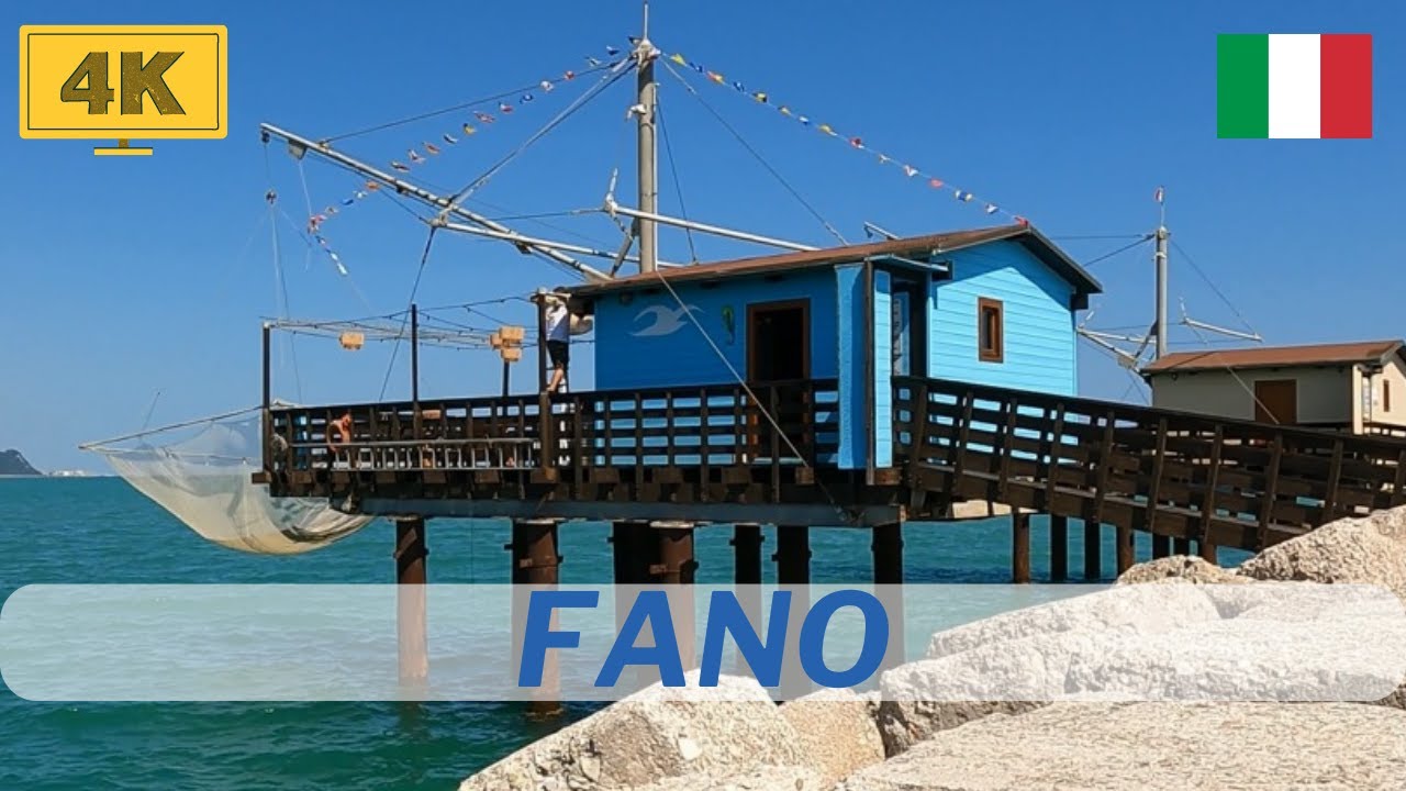 Fano, Marche: Walking tour from the city center to the seaside,real ...