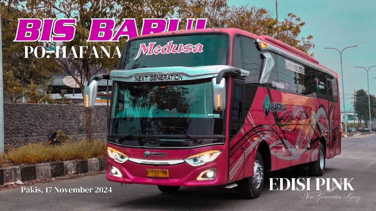 MALANG - SURABAYA SEMAKIN NYAMAN! Dengan naik bis baru Hafana "Pink ...