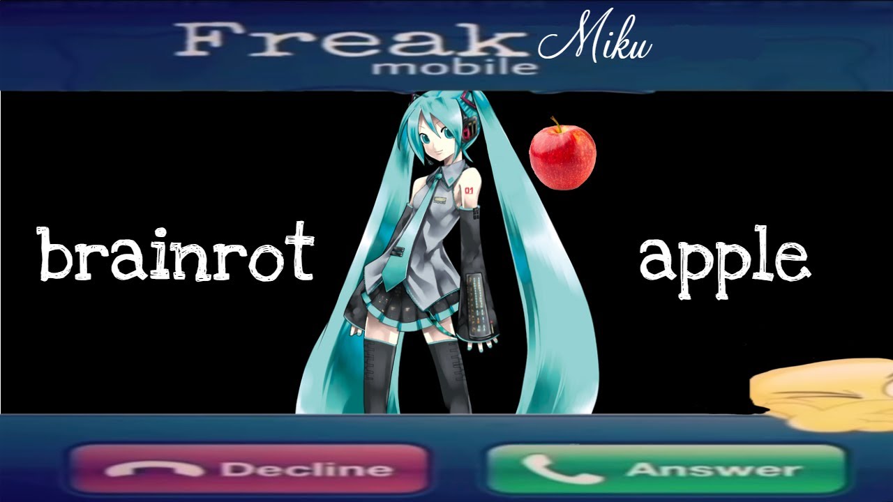 brainrot apple featuring hatsune miku / eiryP_ ! cover - YouTube