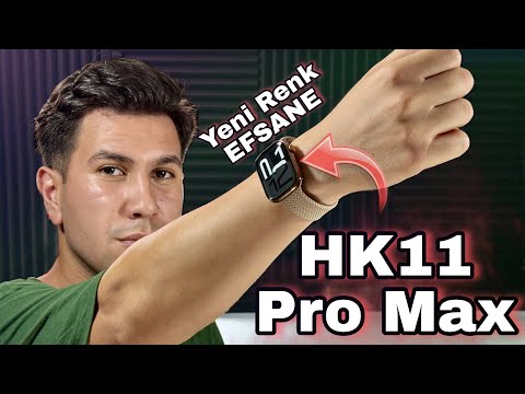HK11 PRO MAX Bu Akıllı Saatin Yeni Rengi Efsane ! (Detaylı İnceleme)