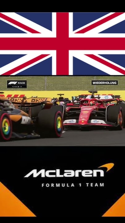 F1 24 letzter Platz nach vorne erste Platz Highlight von Großbritannien #f1 #f124 #highlight ...