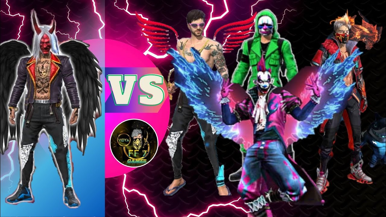 Free Fire Solo VS Squad Best Gameplay And Batter Headshot 😎 Very Nice 😱 ...