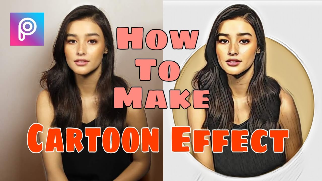 Cartoon Effect Tutorial FB Profile Pic Trend PicsArt - YouTube