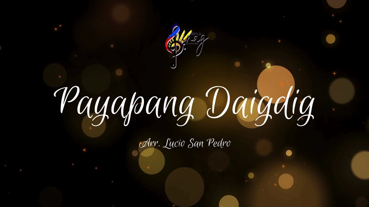 Payapang Daigdig Arranged by: Lucio San Pedro - YouTube