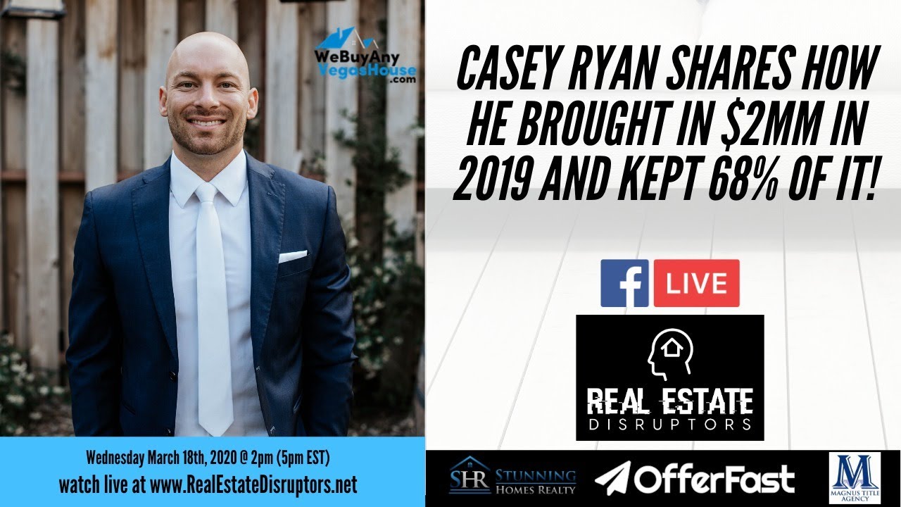 Casey Ryan Shares How He Brought In $2MM In 2019 And Kept 68% Of It ...