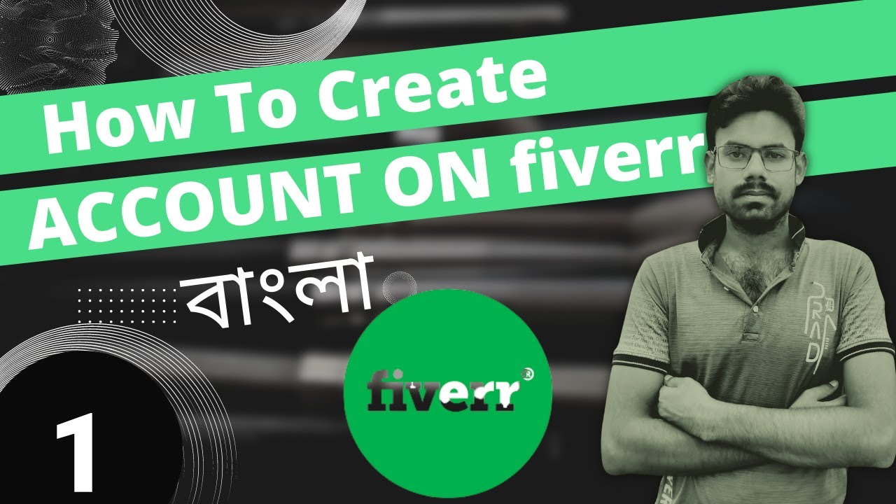 How To Create Account on Fiverr | Fiverr Account Creation | fivver part ...