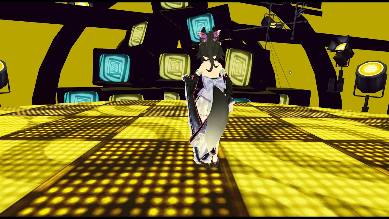 vrchat - MMD Ukon Persona 4: Dancing All Night Opening Theme - YouTube