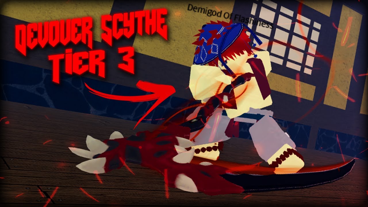 I FINALLY GOT THE BEST WEAPON! T3 DEVOURER SCYTHE in Project Slayers ...