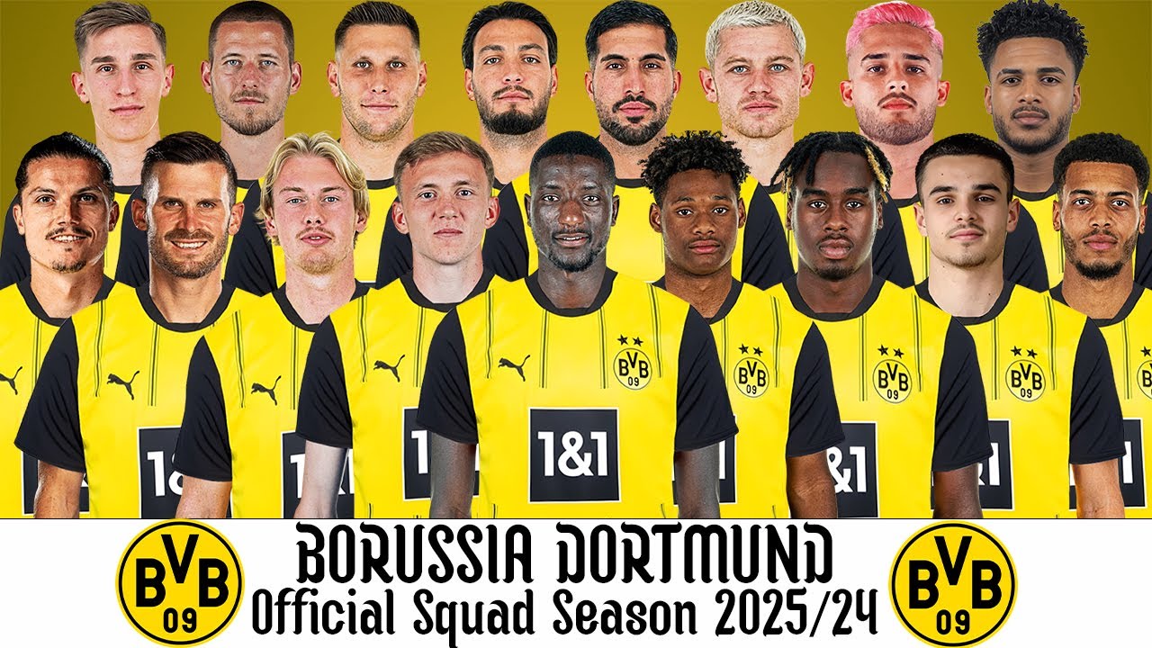 Borussia Dortmund Team Logo How Will Borussia Dortmund Line Up With