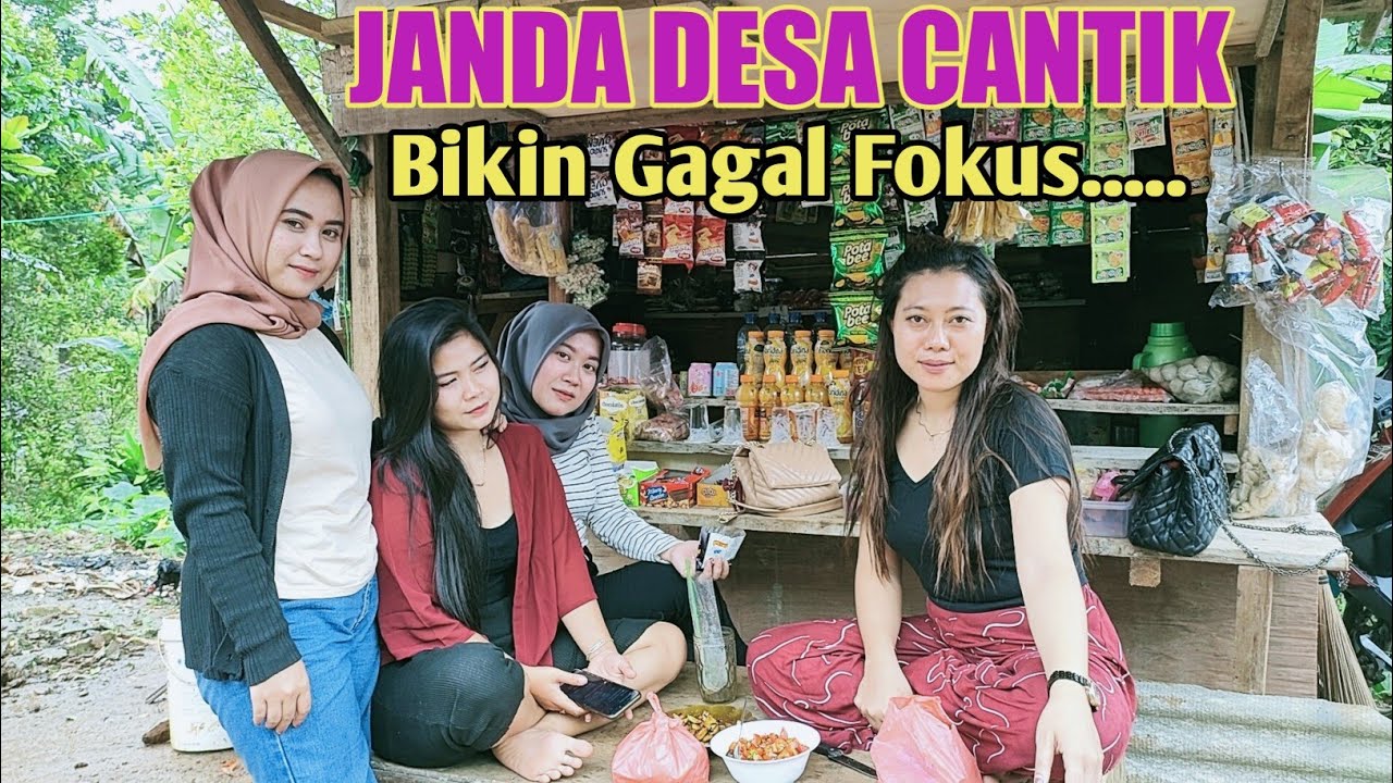 WOW..TERNYATA ADA 4 JANDA DESA MUDA CANTIK DI KAMPUNG CIKOJA JAWABARAT - YouTube