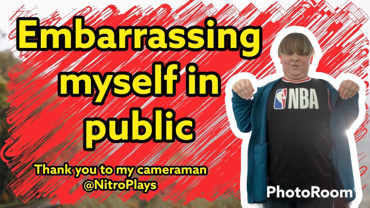 Embarrassing myself in public (compilation) - YouTube