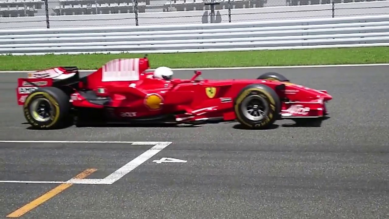 Ferrari Racing Days 2018 F1 super slow その1 - YouTube