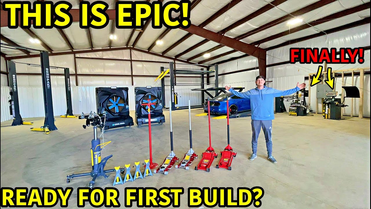 The New Goonzquad Garage Is Almost Finished!!! - YouTube