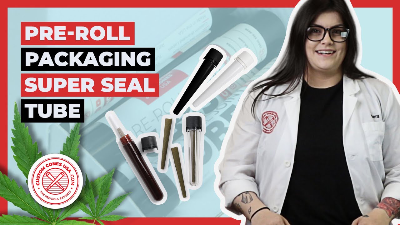 Pre-Roll Packaging | Super Seal Tube - YouTube