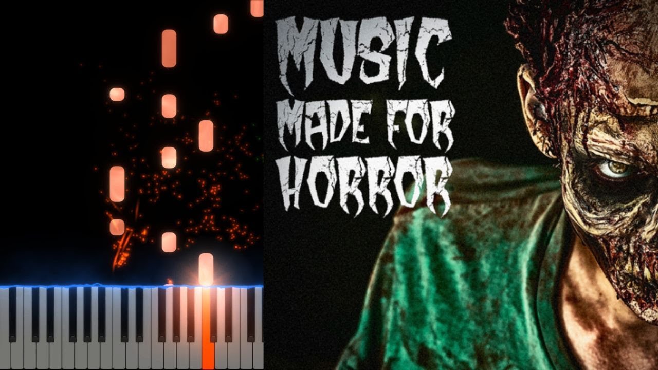 Paranormal Horror Theme Piano Cover Midi tutorial Sheet app Karaoke ...