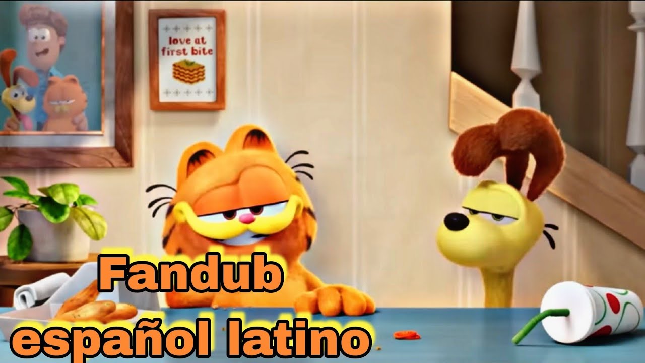 GARFIELD: FUERA DE CASA trailer en español latino(Fandub: SOY GARFIELD ...