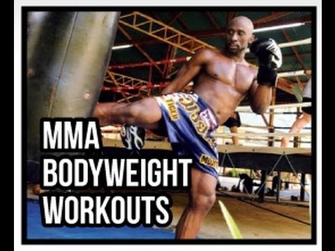 MMA BODYWEIGHT WORKOUT - YouTube
