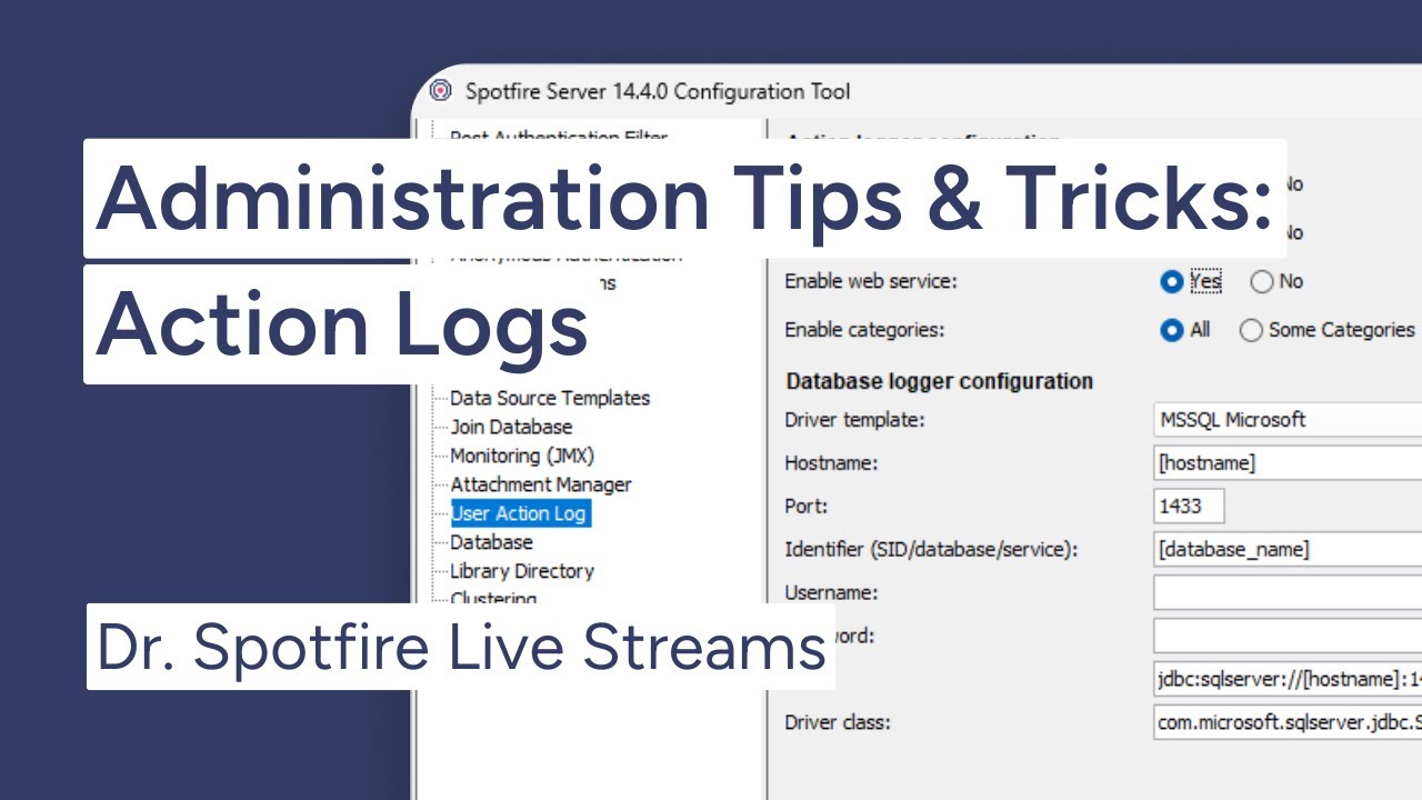 Administration Tips and Tricks - Action Logs - YouTube