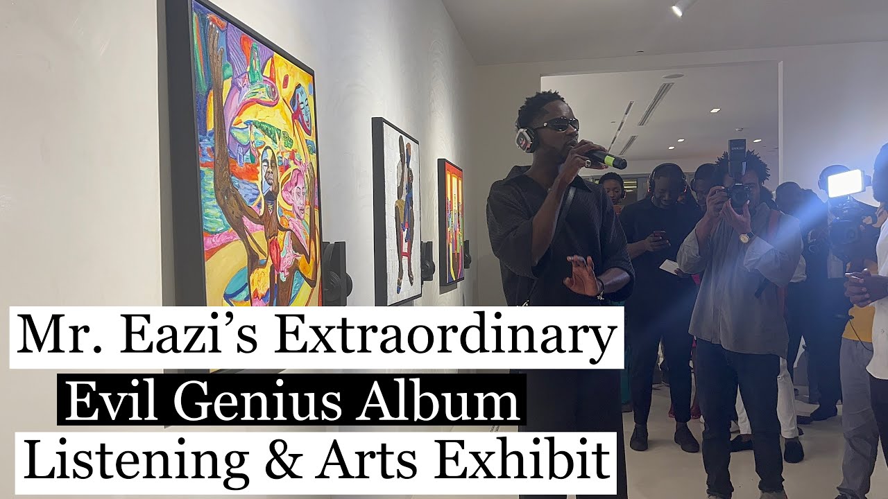 Ghana based, Nigerian Artiste Mr Eazi Gallery Exhibition , the Evil ...