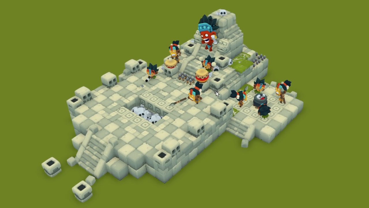 Cube World Jungle Temple - 3D Modeling Timelapse #17 - YouTube