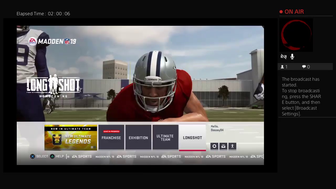 Madden19 3 game play - YouTube