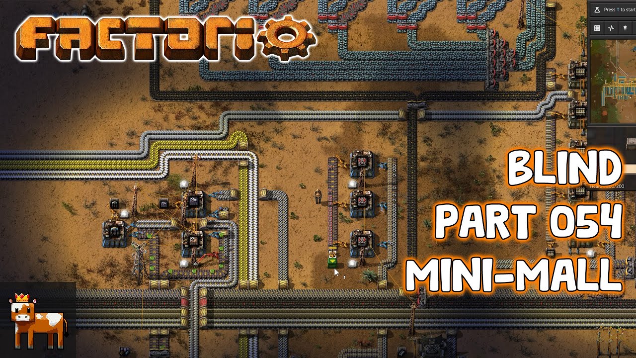 Idiot Plays Factorio - Part 054: Mini-mall - YouTube