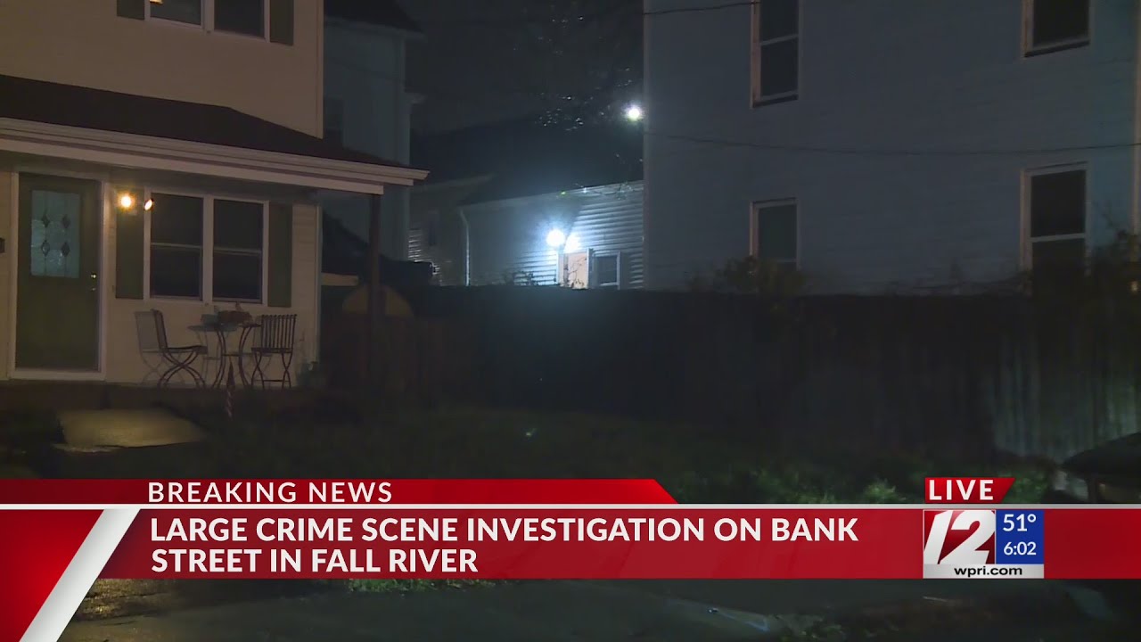 Large police presence in Fall River neighborhood - YouTube