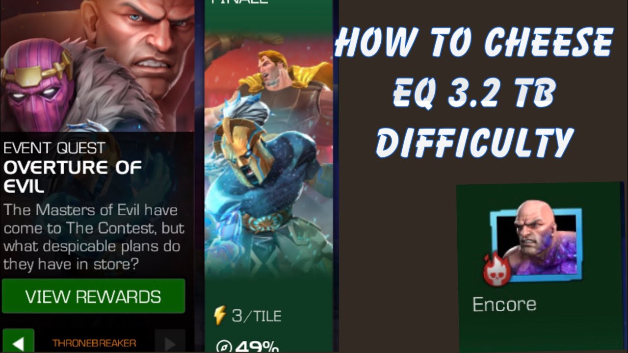 Cheese 3.2 EQ TB Difficulty! How to cheese 3.2 completion, exploration ...
