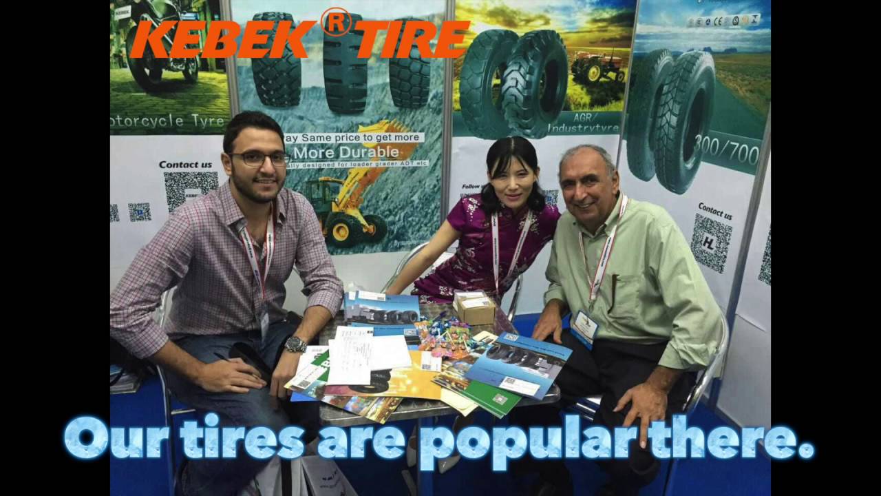 Kebek Tire In Latin American &Caribbean Tyre Expo 2016 - YouTube