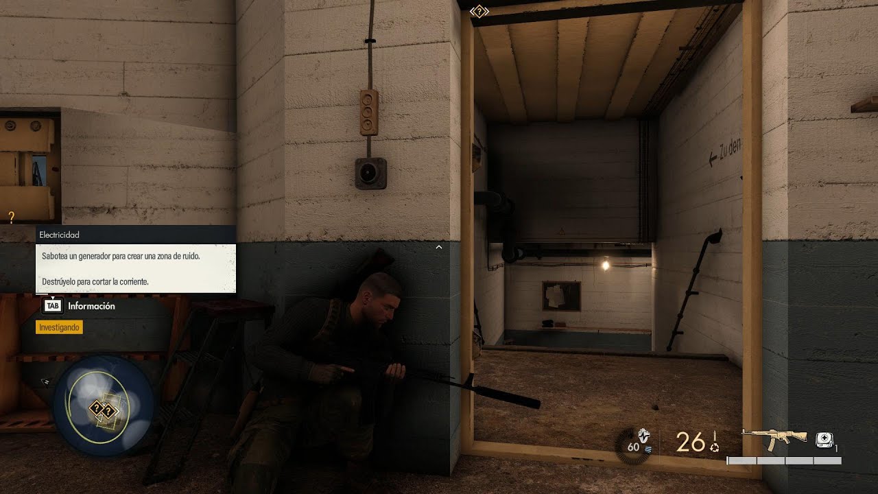 Sniper Elite 5 primera mision ponemos fuera de servicio el radar ...