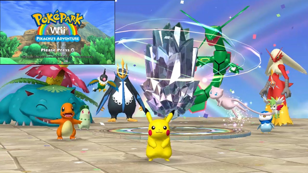 PokéPark Wii: Pikachu's Adventure (ALL FRIENDS) 1080p - #part9 - Final ...