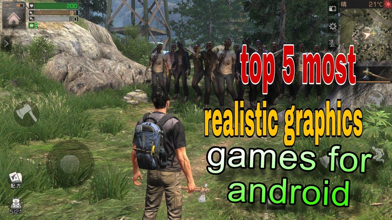 Top 5 most realistic games for android | top 5 most Beautiful games for ...