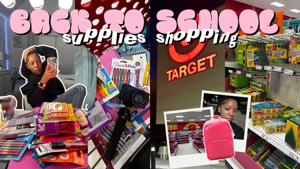 BACK TO SCHOOL SUPPLIES SHOPPING+ HAUL 2024 - YouTube
