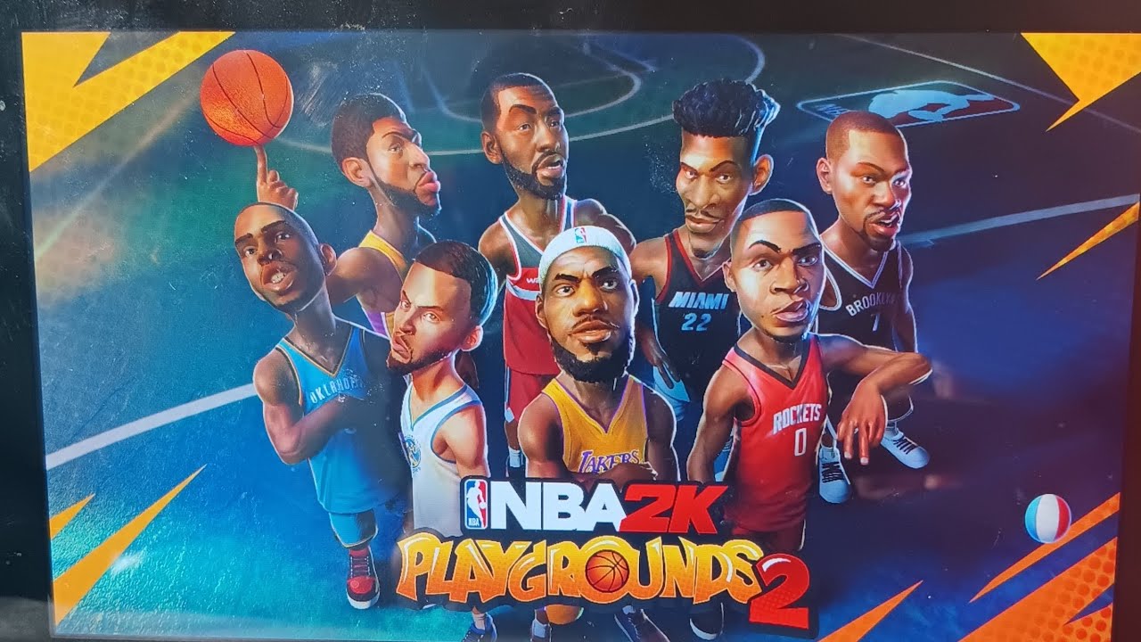 Playing NBA 2K Play Grounds 2 - YouTube