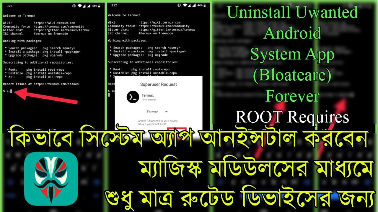 Debloater Magisk Modeul | Android System App Bloatware Uninstaller In ...