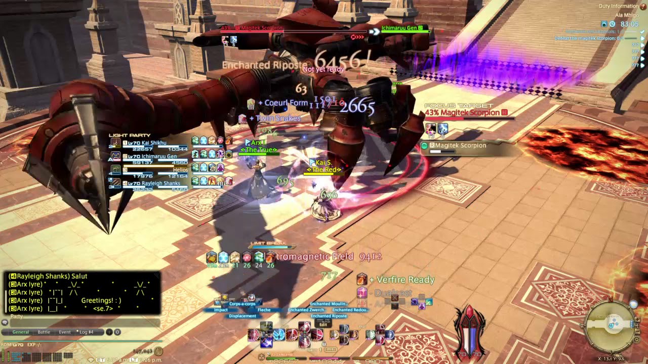 FINAL FANTASY XIV ALA MHIGO + 1ST TIME I GET 3 COMMENDATIONS - YouTube