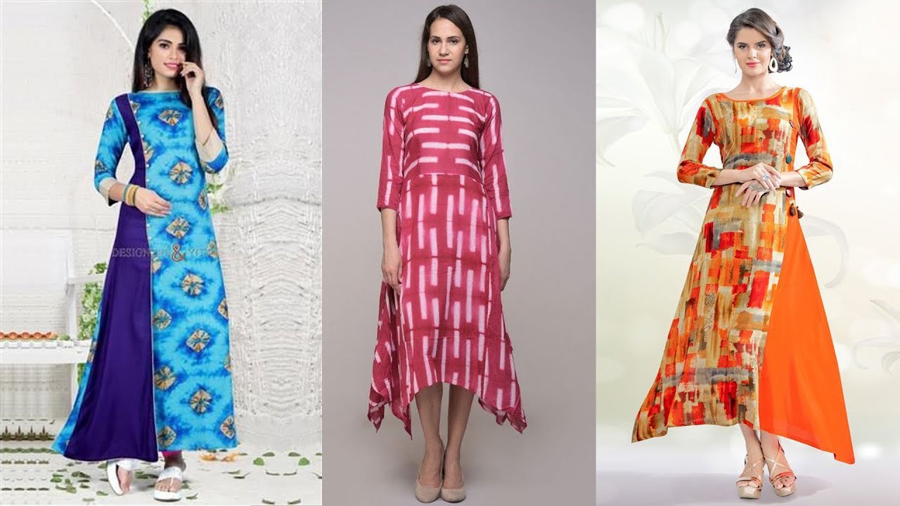 New Fancy Kurti Design Collection | Latest Multi Color Kurti Design ...