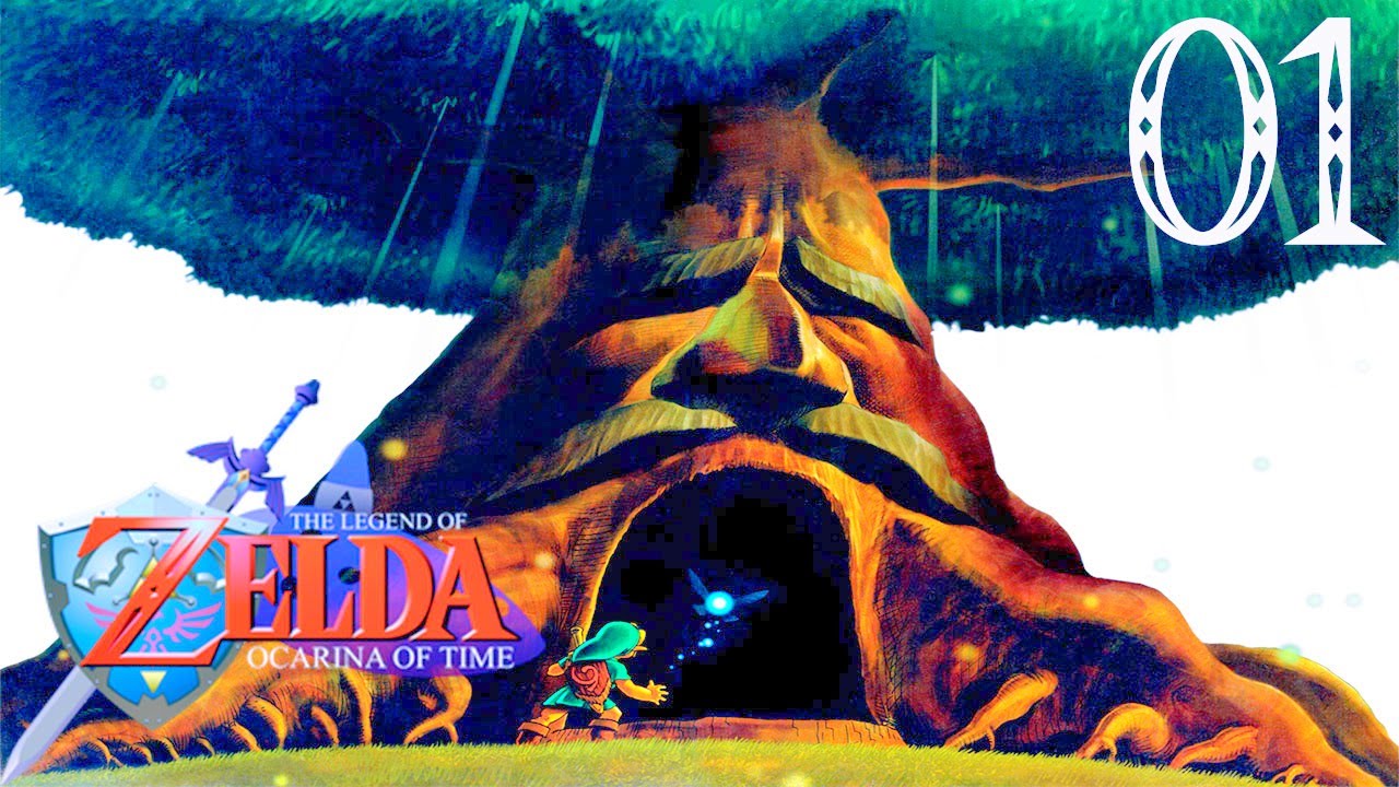 Let's Play Zelda Ocarina of Time HD-L' ARBRE MOJO #01 - YouTube