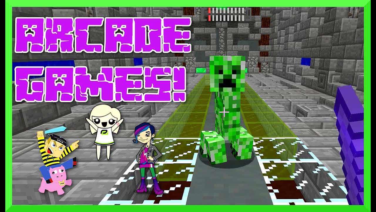 Minecraft Arcade Games with Hannah Carr and Gamer Chad Alan on Hypixel ...