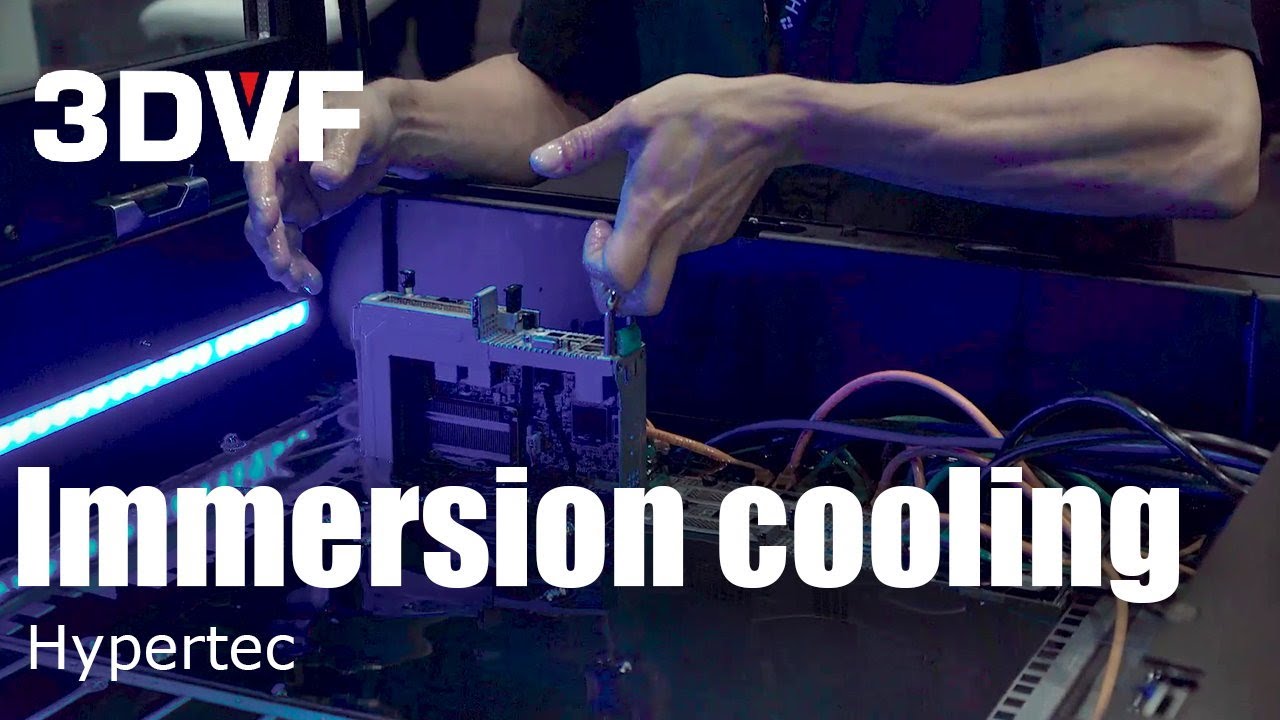 Sustainable studios thanks to immersion cooling: Hypertec interview at SIGGRAPH 2022 - YouTube
