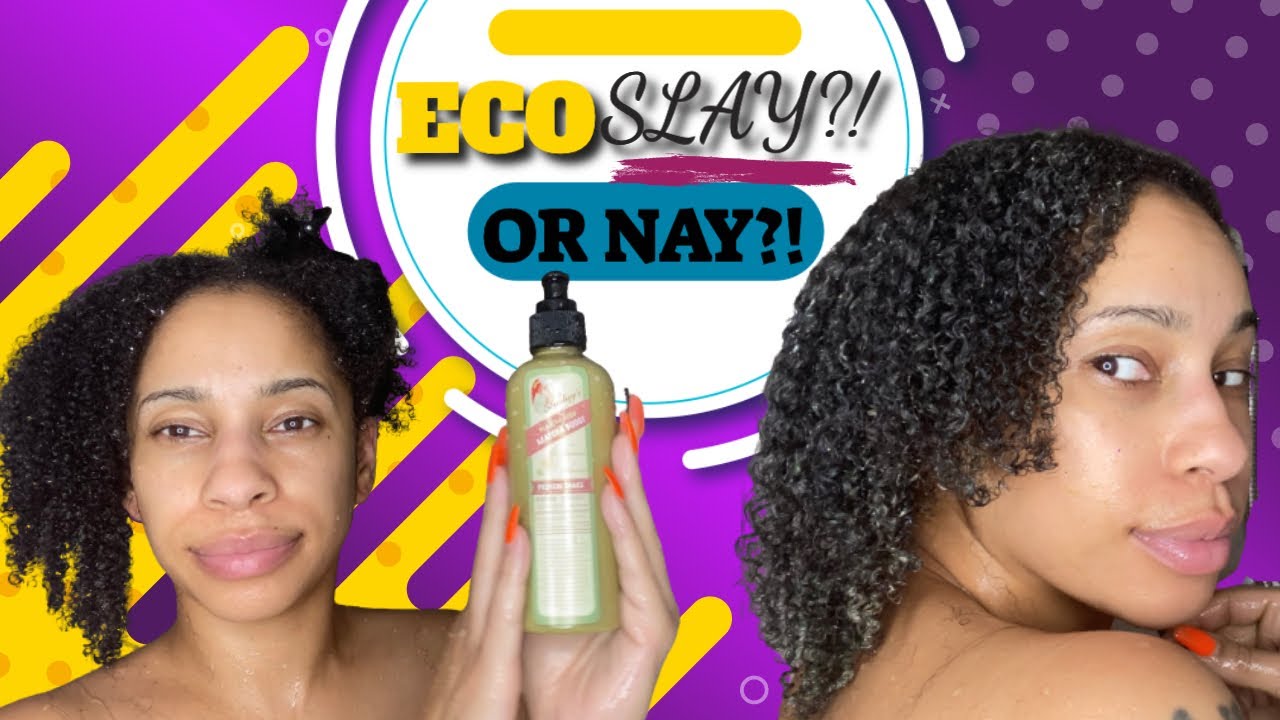ECOSLAY WASH DAY NATURAL HAIR 4A - YouTube
