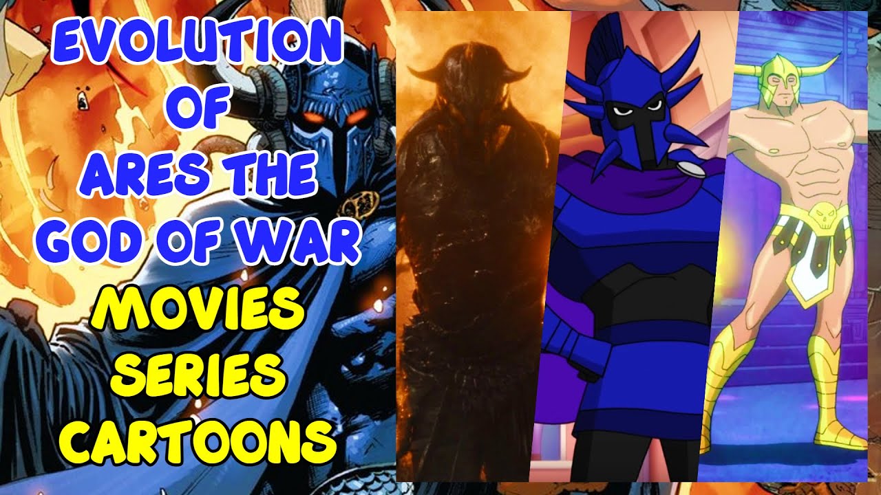 EVOLUTION of ARES THE GOD OF WAR In Movies, Series, and Cartoons (2004 ...