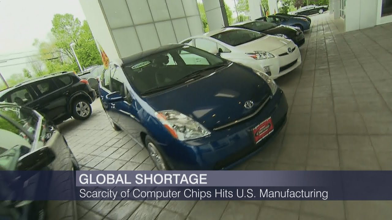 Global Shortage of Computer Chips Hits US Manufacturing - YouTube
