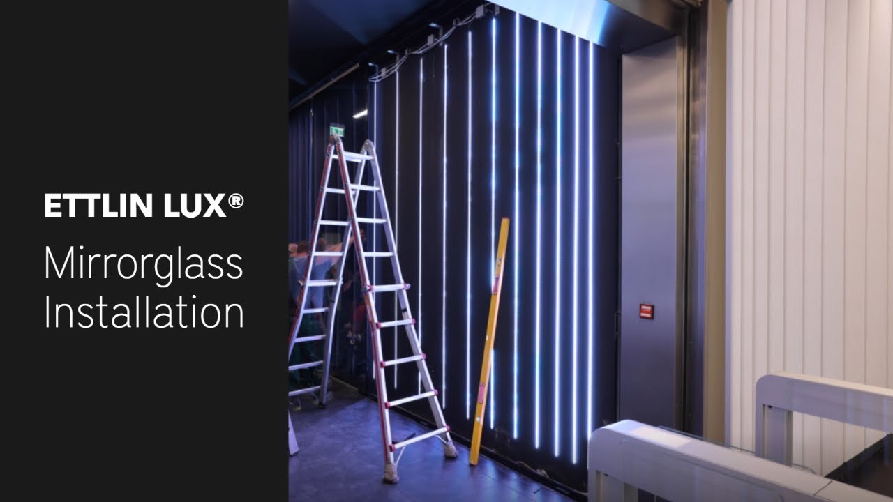 ETTLIN LUX® Mirrorglass Installation Timelapse - K26 Frankfurt am Main ...