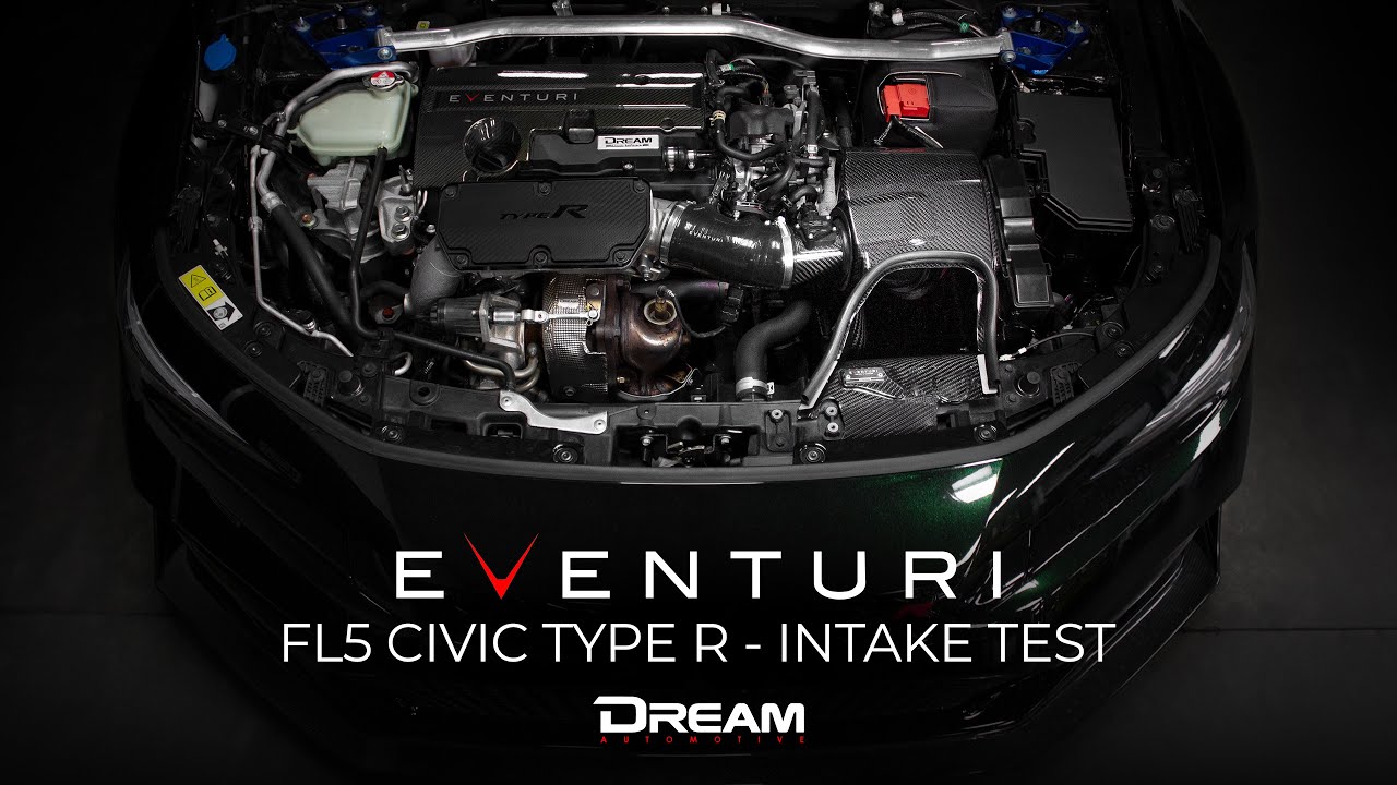Eventuri FL5 Civic Type R Intake Test | Dream Automotive - YouTube