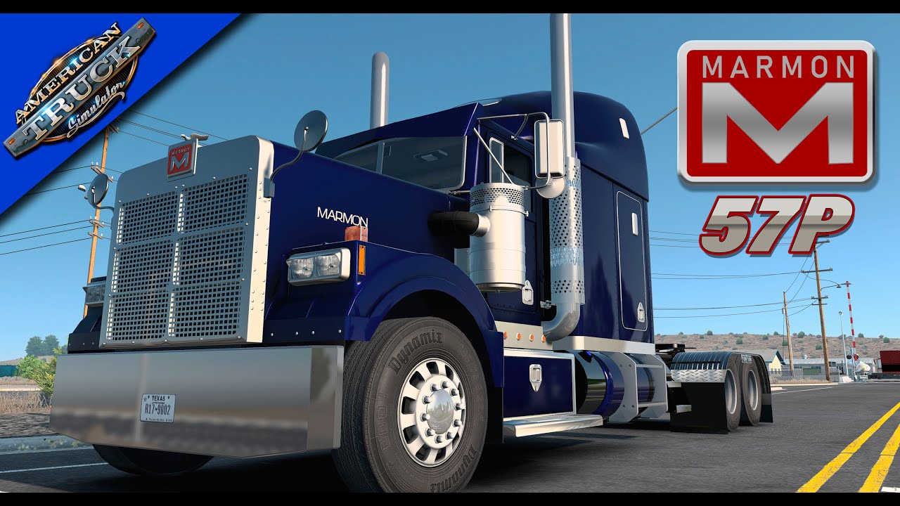ATS 1.50 // Marmon 57P 1987 //AMERICAN TRUCK SIMULATOR #ats #mods - YouTube