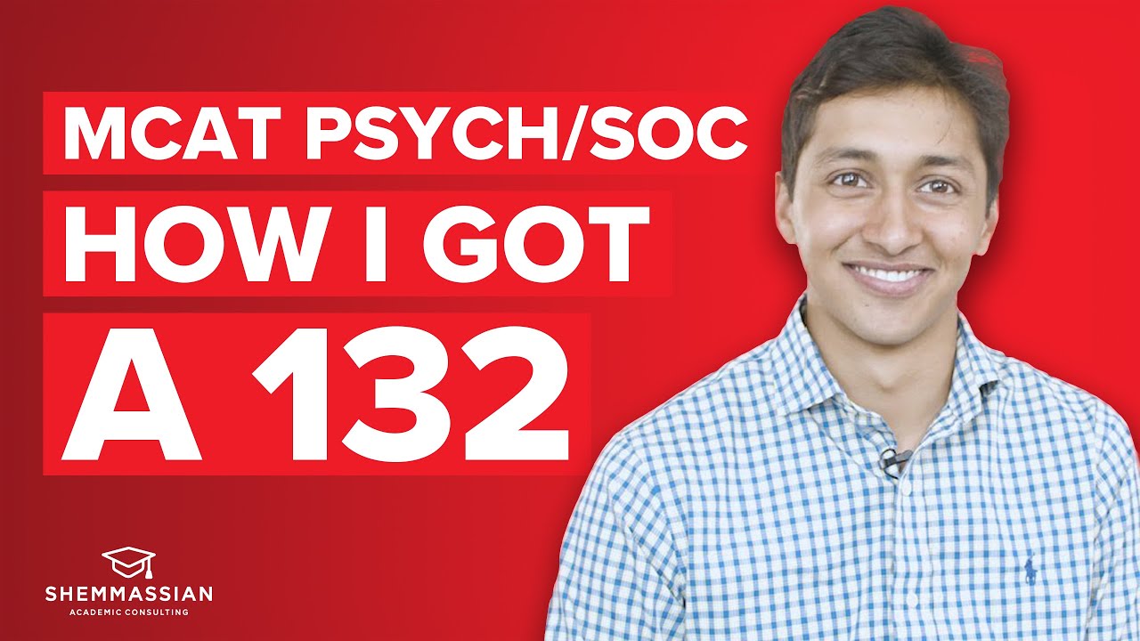 MCAT Psychology/Sociology: Top Study Strategies from a 528 Scorer - YouTube