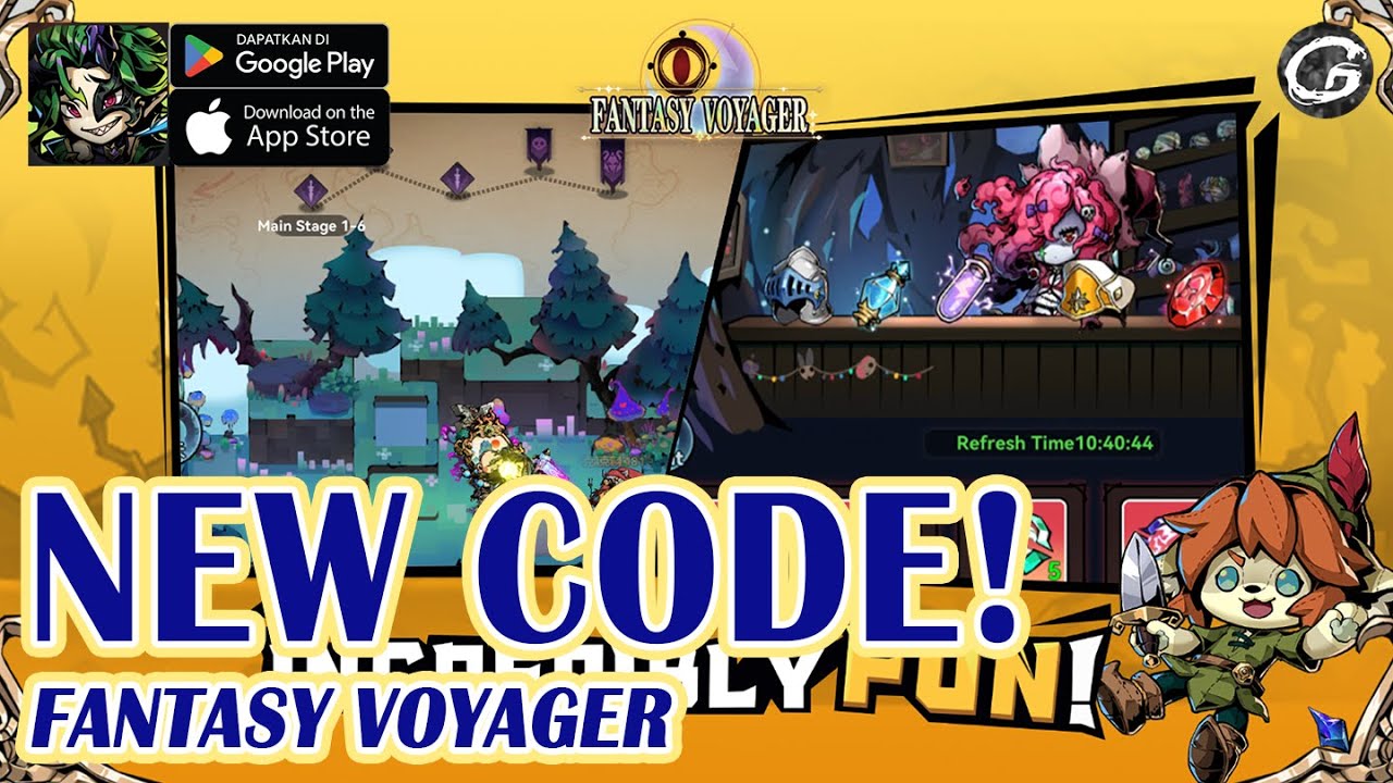 Fantasy Voyager 7 Giftcodes & How to Redeem Codes - Mobile Game (Android/IOS) - YouTube